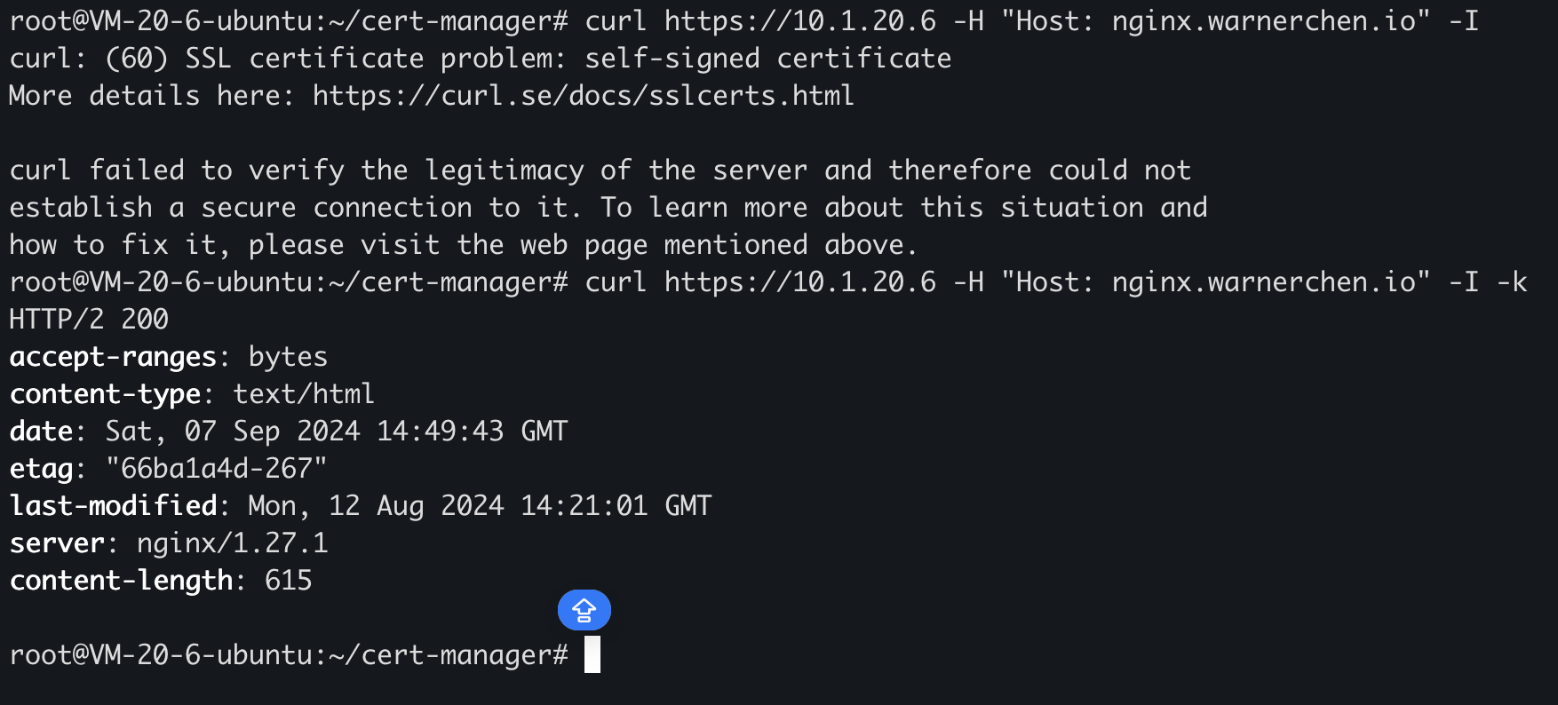 Cert Manager 使用随记 - Warner's Wiki