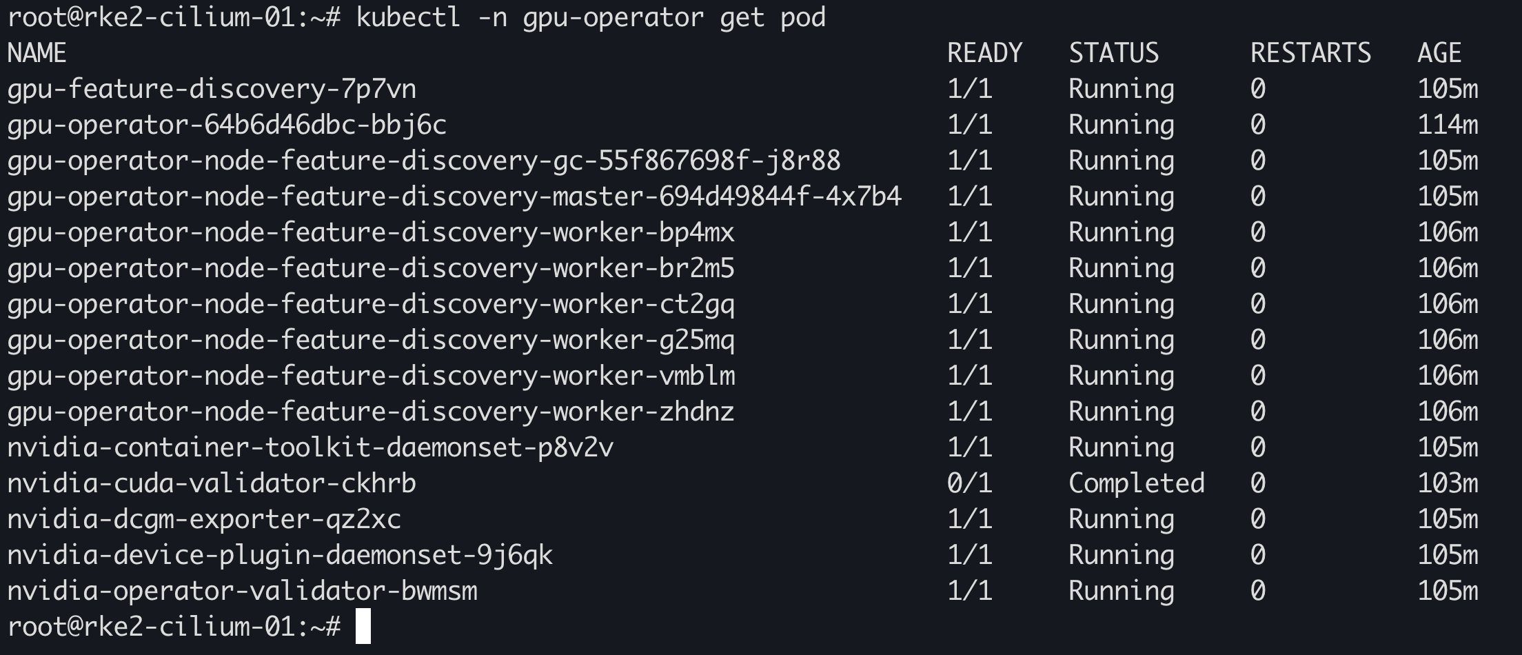 RKE/RKE2 节点配置 Nvidia Container Toolkit - Warner's Wiki